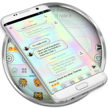 SMS Messages Holographic Theme para Android - Descargar