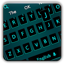 Neon Blue Keyboard para Android - Descargar