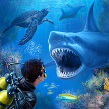 Shark VR sharks games for VR APK para Android - Descargar
