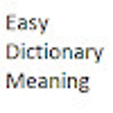 Easy Dictionary Meaning para Google Chrome - Extensión Descargar