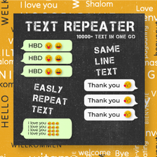 Text Repeater: Repeat Text 10K para Android - Descargar