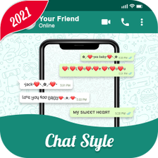 Chat Style - Stylish Fonts Keyboard for WhatsApp pour Android - Télécharger
