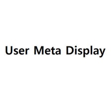 User Meta Display for WordPress - Download