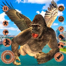 Flying Gorilla Animal Sim 3D para iPhone - Descargar