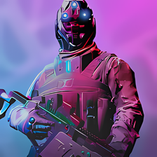 Cyberpunk Neon Soldier 2077 for Android - Download