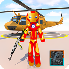Iron Stickman Rope Hero - Gang for Android - Download