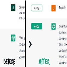 ChatGPT Copy Button Extension for Google Chrome - Extension Download