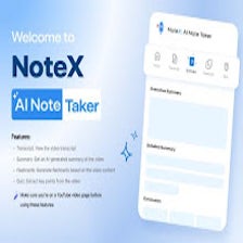 NoteX AI Note Taker for Google Chrome - Extension Download