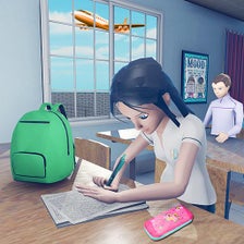 Virtual High School Girl Game- School Simulator 3D APK for Android ...