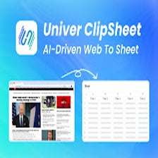 Univer ClipSheet - AI-Driven Web to Spreadsheet for Google Chrome - Extension Download