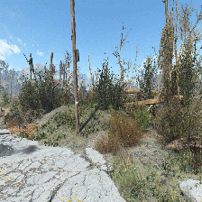 Natural Green - Grass Shrubs and Trees for Fallout 4 - Mod Download