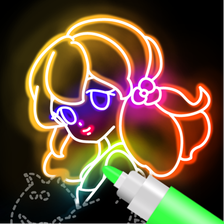 Draw Glow Princess APK for Android - Download