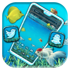 Aquarium Fish Launcher Theme for Android - Download