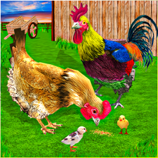 New Hen Family Simulator: Chicken Farming Games per Android - Download