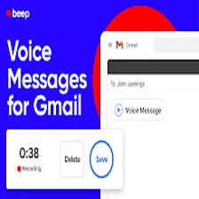 Record Voice Messages in Gmail - Beep for Google Chrome - Extension ...