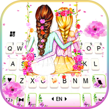 Best Friends Floral Keyboard T para Android - Descargar