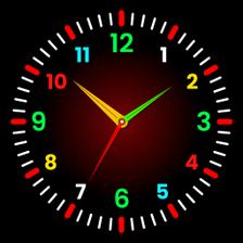 Neon Clock Wallpaper per Android - Download
