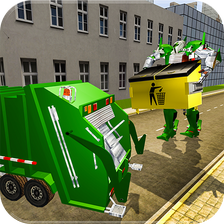 Android 용 Real Robot Transformation Garbage Truck Driving 3D APK - 다운로드