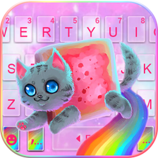 Rainbow Cat Keyboard Theme APK para Android - Descargar