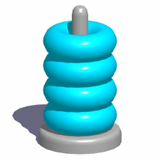 Sort Hoop Stack Color - 3D Col for Android - Download