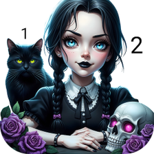 Dark Night Color by Numbers for Android - Download