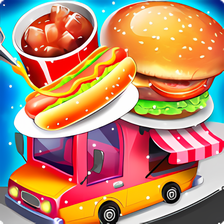 Street Food Pizza Maker - Burger Shop Cooking Game para Android - Descargar