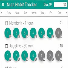 Nuts Habit Tracker para Google Chrome - Extensión Descargar