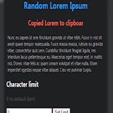 Lorem Ipsum Generator for Google Chrome - Extension Download