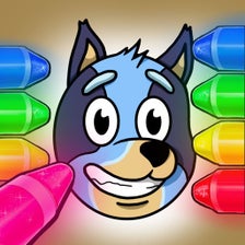 Coloring Bluey by number para iPhone - Download