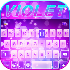 Violet Emoji Keyboard Theme para Android - Descargar