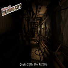 Diamond City Outskirts (The Hole REDUX) for Fallout 4 - Mod Download