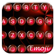 Emoji Keyboard Spheres Red APK per Android - Download