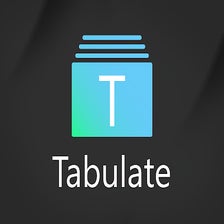Tabulate Google Chrome için - Eklenti İndir