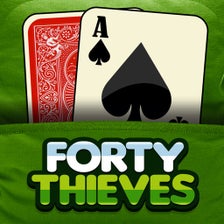 Forty Thieves Solitaire Free Card Game Classic Solitare Solo for iPhone ...