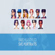 DEPRECATED - Baechu-styled portraits for SVE for Stardew Valley - Mod ...