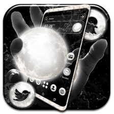 Moon Black Launcher Theme for Android - Download