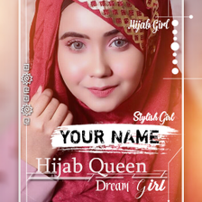 Hijab Girl Name DP Maker 2022 for Android - Download