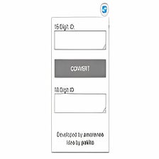 15 to 18 Digit ID Converter para Google Chrome - Extensión Descargar