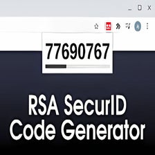 RSA SecurID Code Generator per Google Chrome - Estensione Download