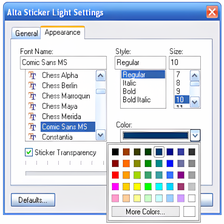 Alta Sticker Light - Descargar
