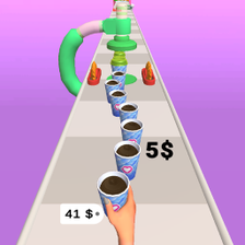 Coffee Cup Stack Rush Game 3D for Android - Download