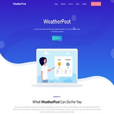WeatherPost Google Chrome 용 - 확장 프로그램 다운로드
