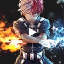 Shoto Todoroki My Hero Academia Live Wallpaper pour Google Chrome ...