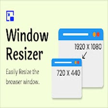 Window Resizer for Google Chrome - Extension Download