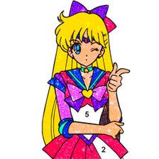 Kawaii Anime & Manga Color By Number Anime Paint APK for Android - Download