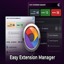 Easy Extension Manager para Google Chrome - Extensión Descargar