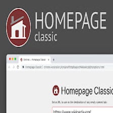 Homepage Classic for Google Chrome - Extension Download