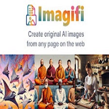 Imagifi: 1-Click AI art anywhere para Google Chrome - Extensión Descargar