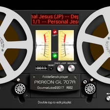 Piereon GL-707A folder player vintage VU-meter APK per Android - Download