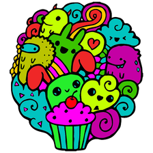 Doodle Color by Number Book APK für Android - Download